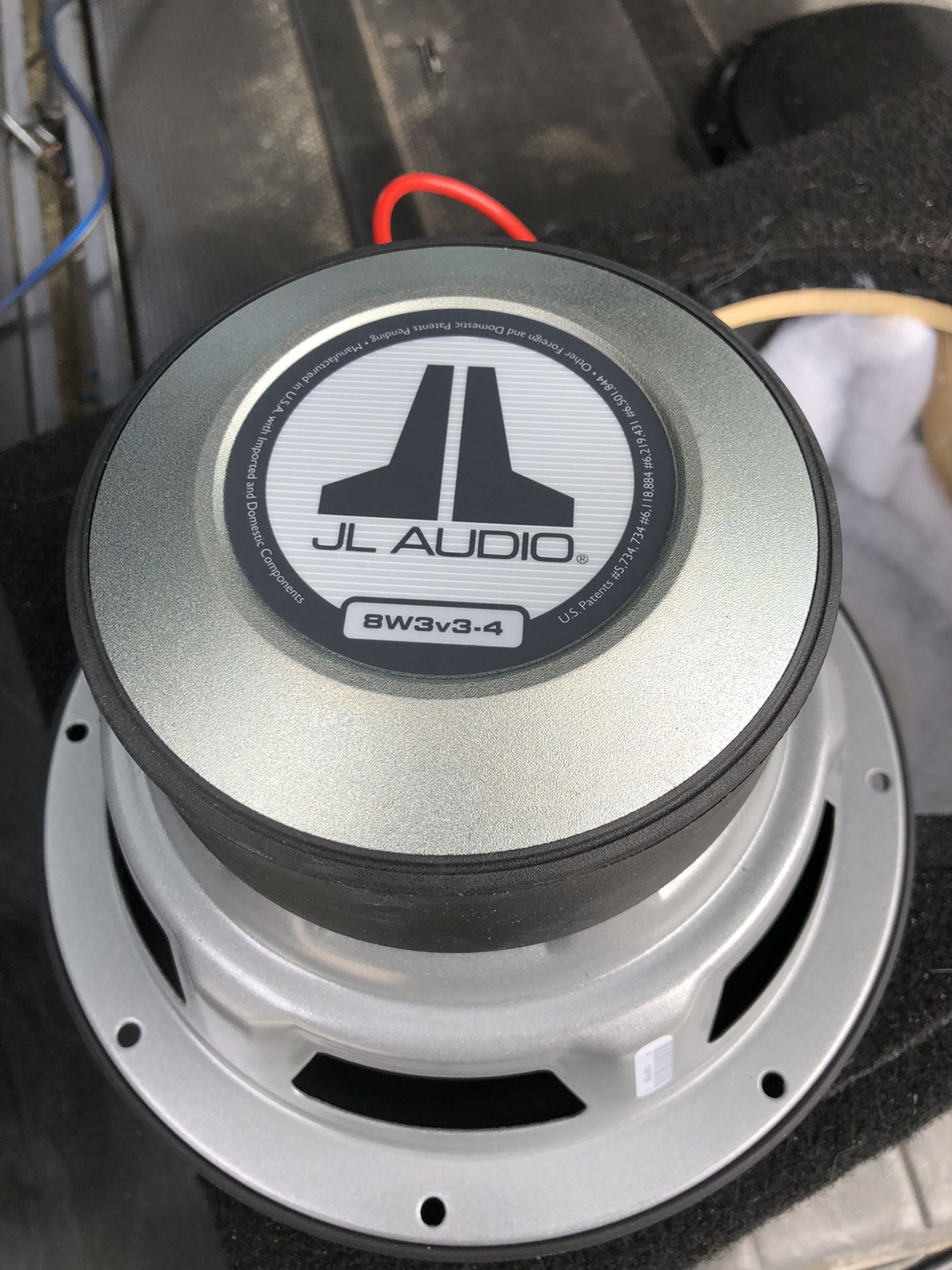 Jl audio 8w3v3-4 sub subwoofer with ported box for Sale in Phoenix, AZ ...