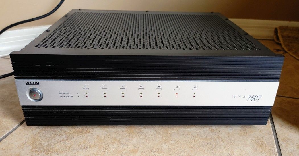 Adcom GFA-7607 7 Channel Amplifier ***Read*** for Sale in Chandler, AZ ...