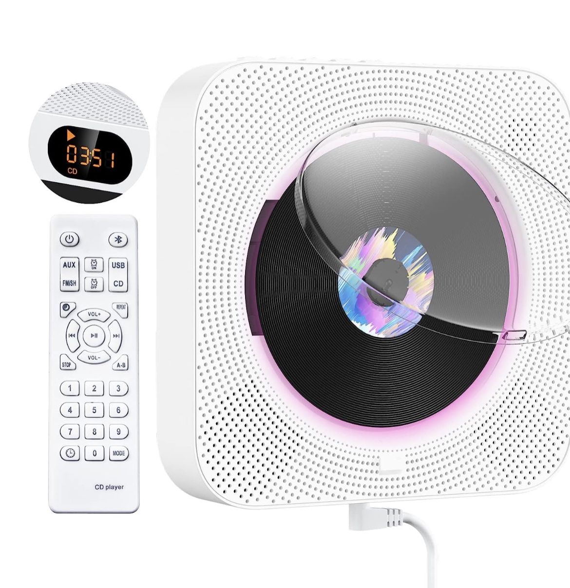 Wall Mountable Cd Player