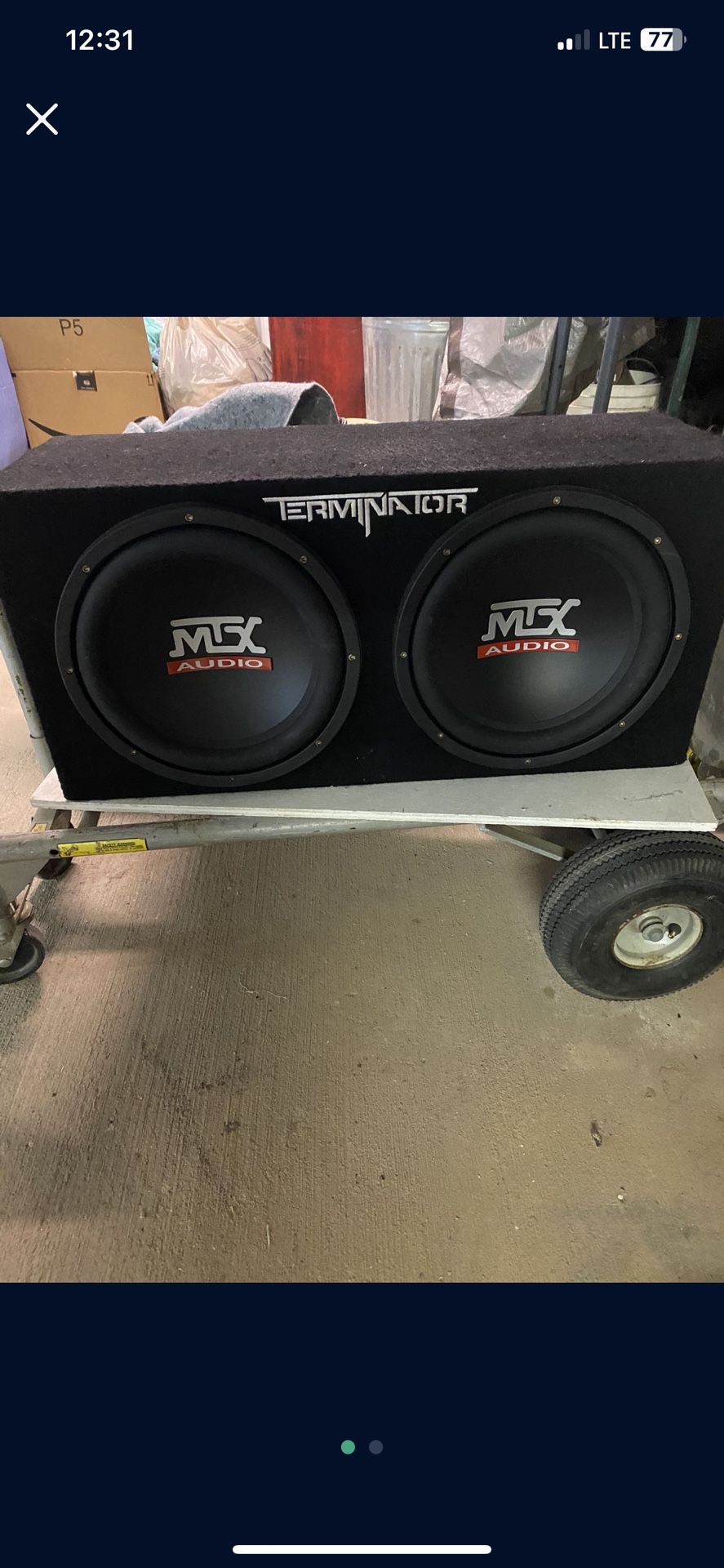MTX Speaker 12” and amp am In Sugar Land for Sale in Sugar Land, TX ...