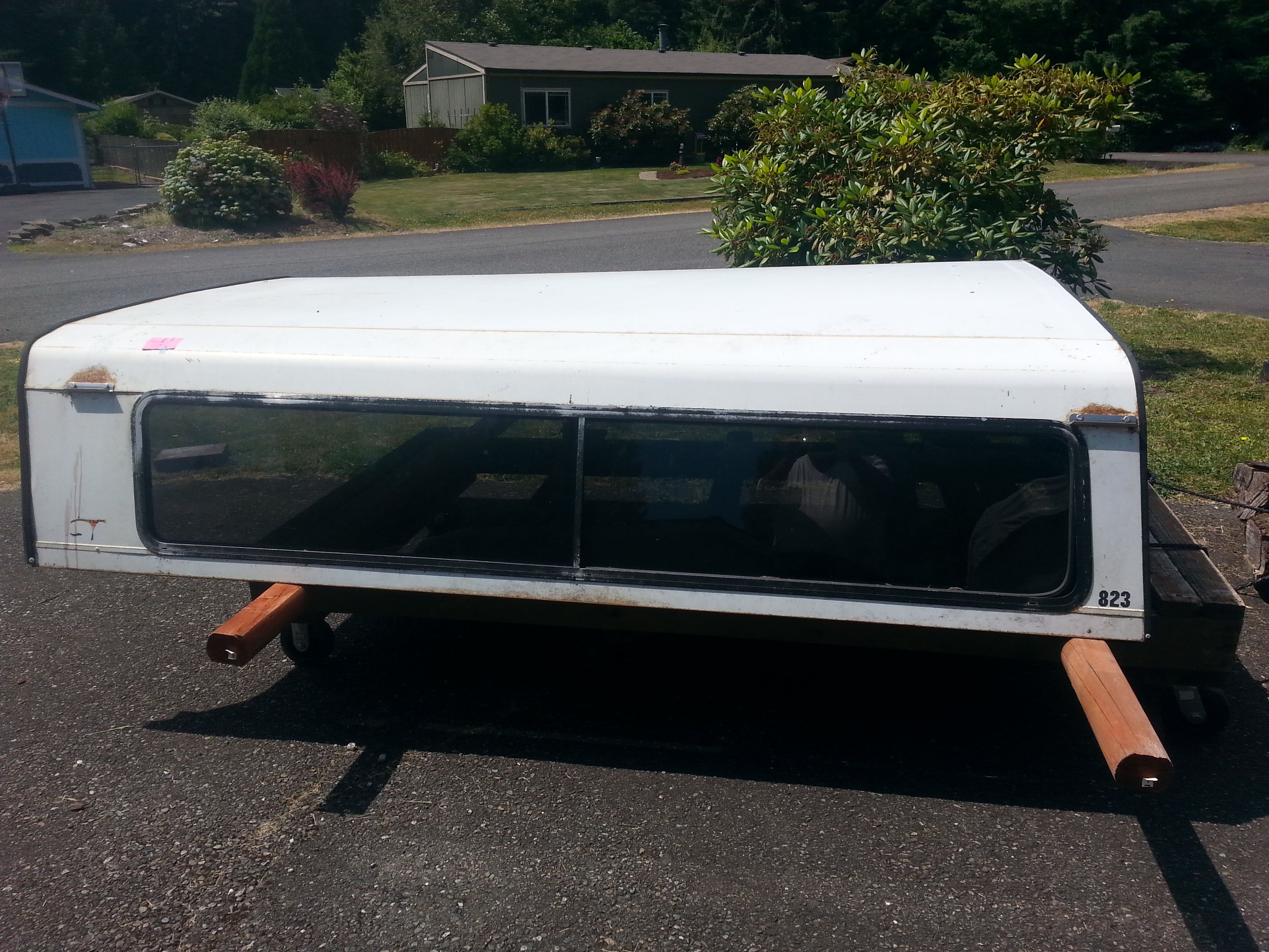 Gem top full size truck canopy for Sale in Olympia, WA - OfferUp