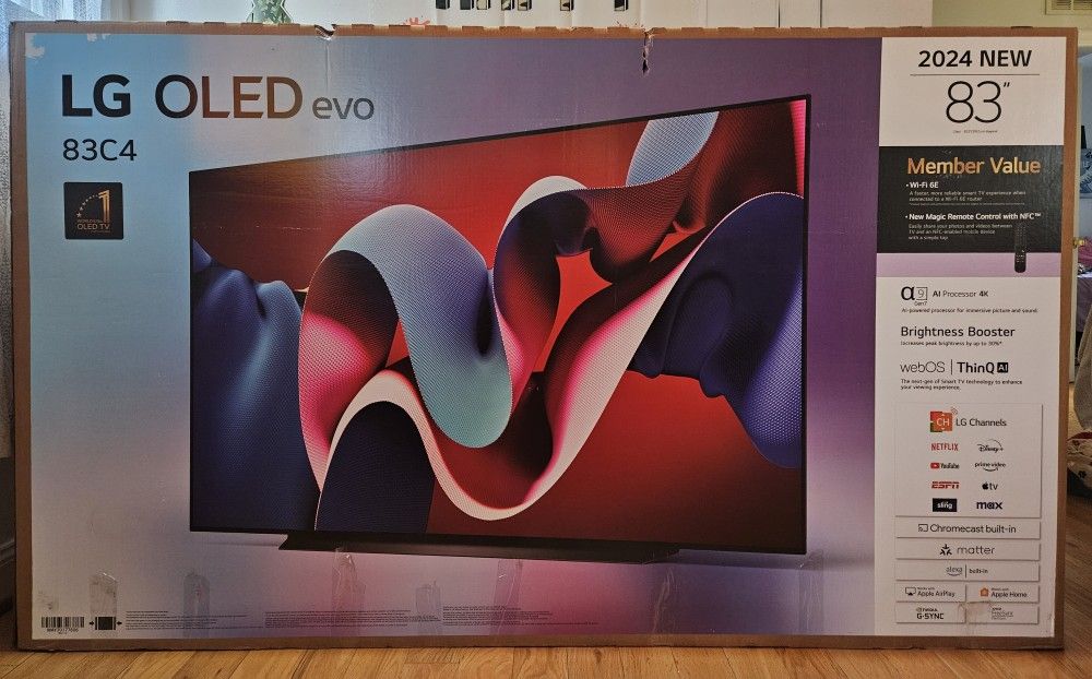 LG OLED EVO C4 83" for Sale in Washington, DC - OfferUp