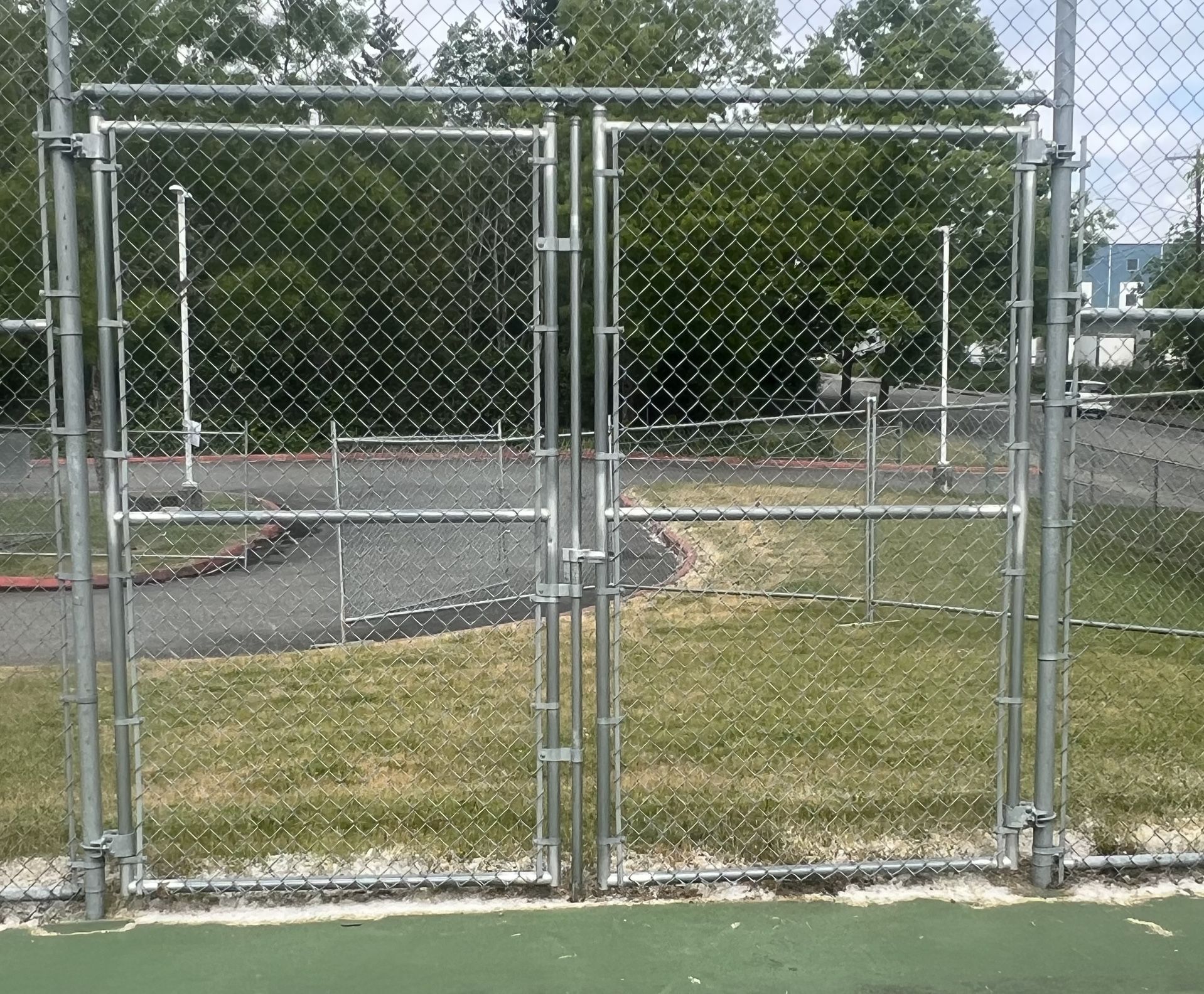 Galvanized Chain Link 10ft Swing Gate for Sale in Bothell, WA - OfferUp