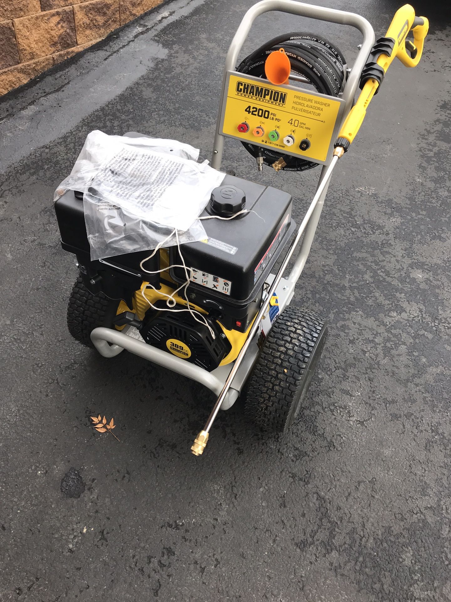 Brand New Champion 4200 PSI 389cc engine Power Washer for Sale in ...