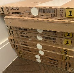 NEW IKEA DETOLF Glass Door Cabinet With Light White for Sale in Miami FL OfferUp