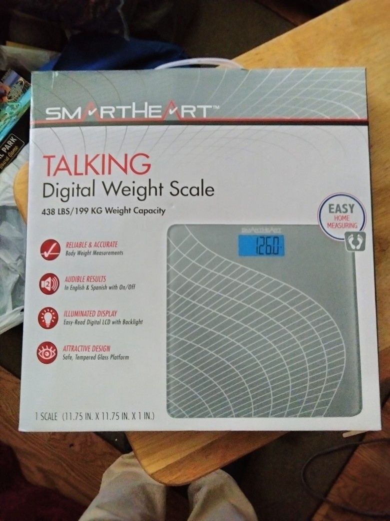 Talking Weight Scale For Accurate