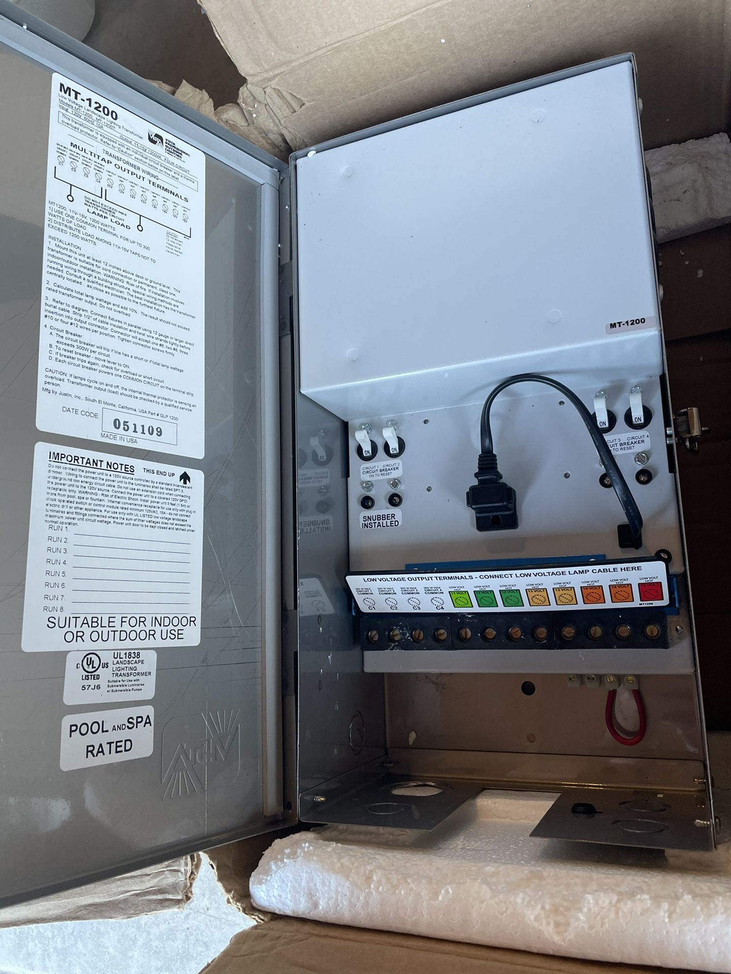 Vista Lighting Transformers Vista Professional Outdoor Lighting