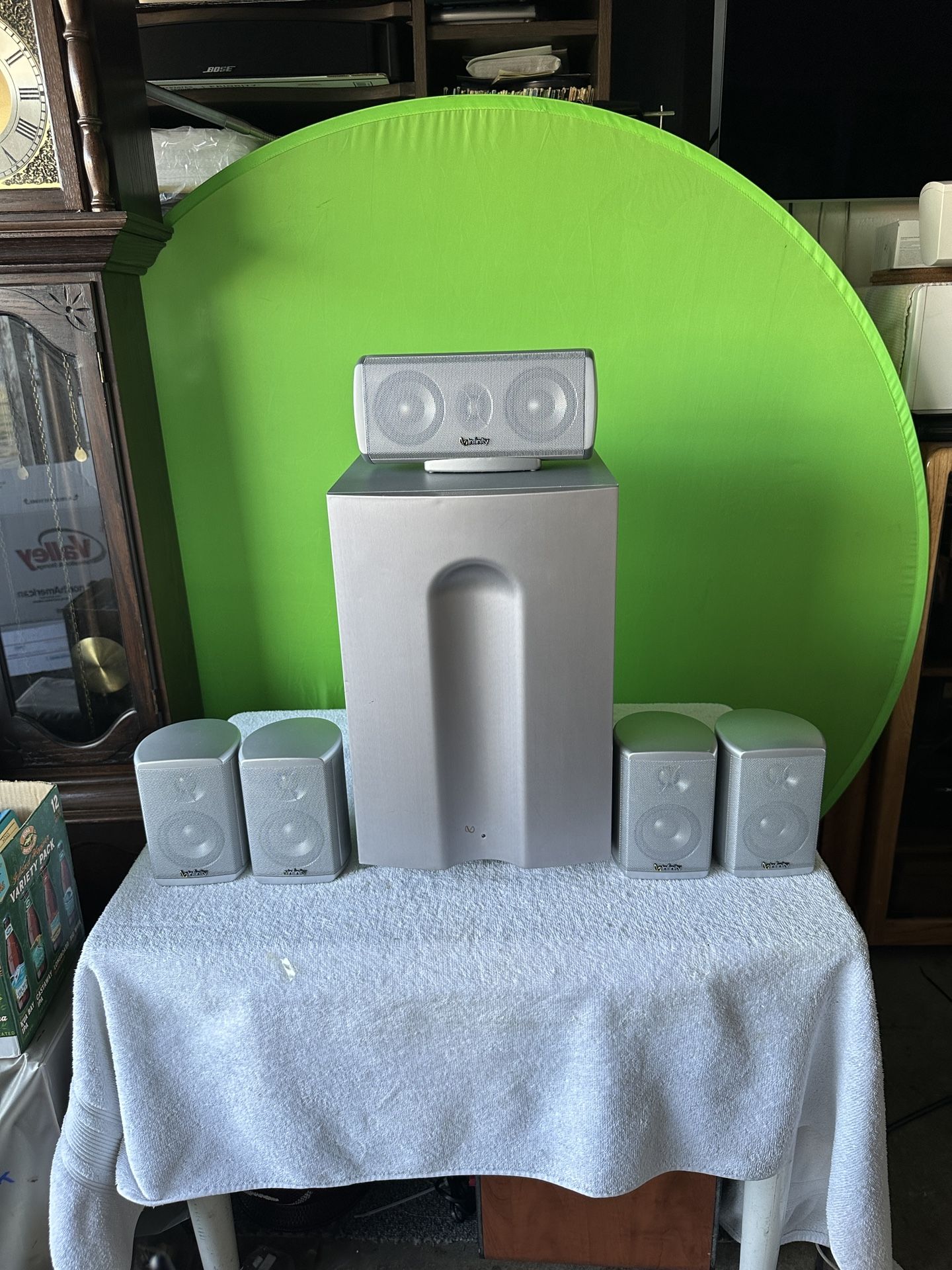 Infinity Speakers System SUB750 for Sale in Fremont, CA - OfferUp