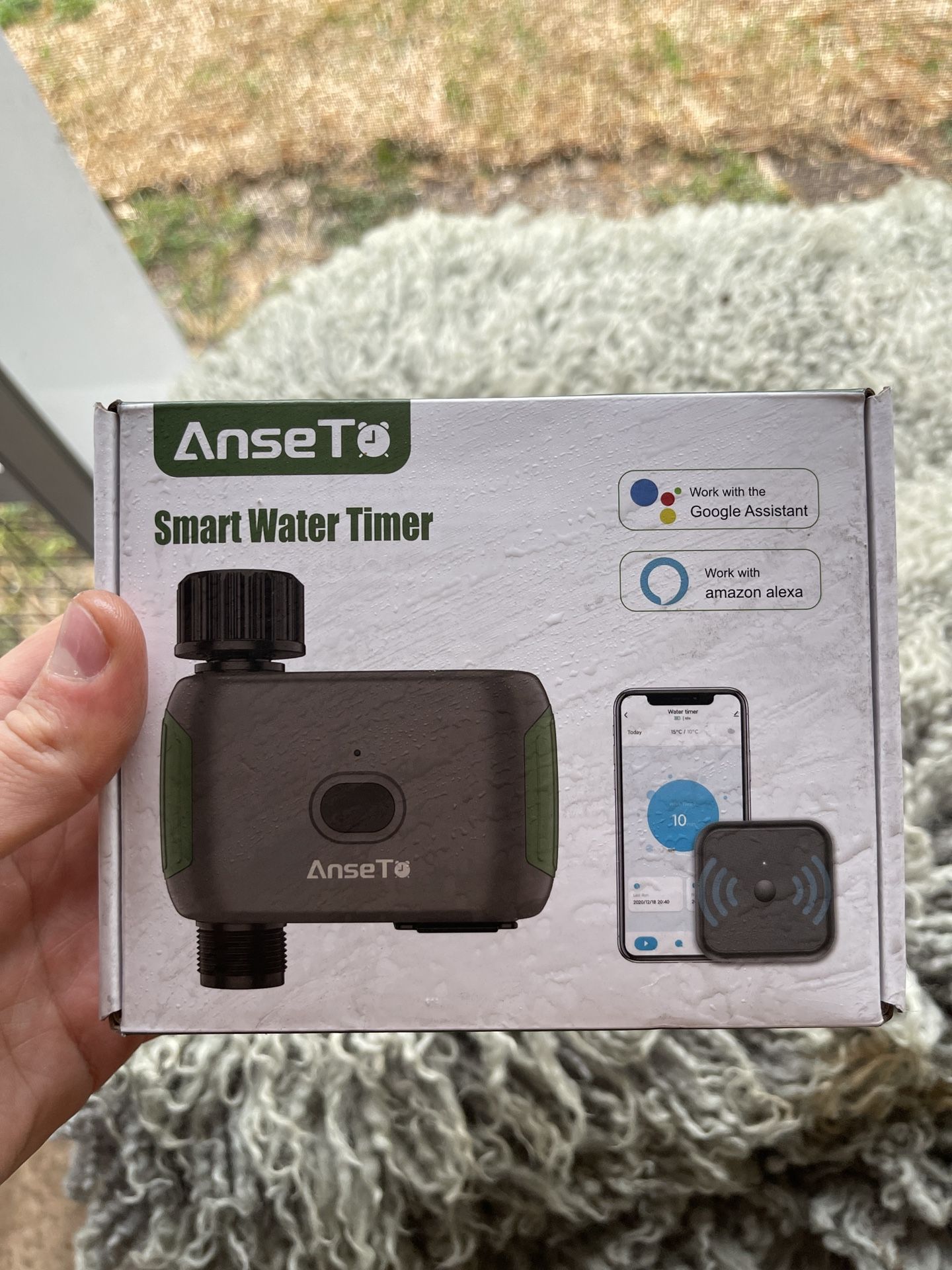 WiFi Water Timer for Garden Irrigation System, Hose Timer for Lawn ...