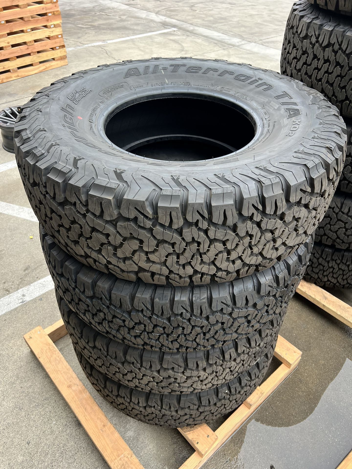 (4) BF GOODRICH BAJA CHAMPION 37x12.50 17 ALL TERRAIN T/A KO2 37X12.5R17 TIRES for Sale in ...