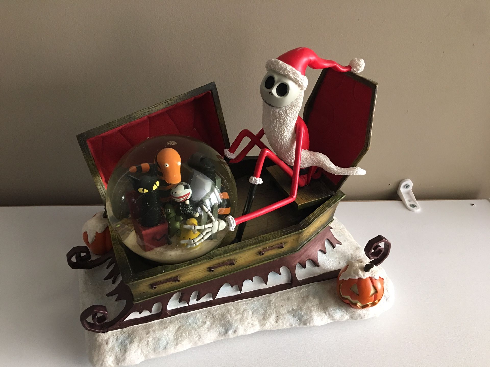 Jack Skellington Santa Sleigh