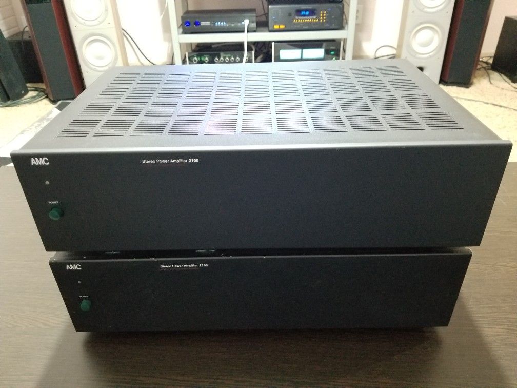 AMC 2100 Power Amplifier's (2 available 250watts X2) for Sale in ...