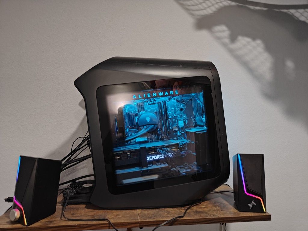 Alienware Desktop Computer Blue