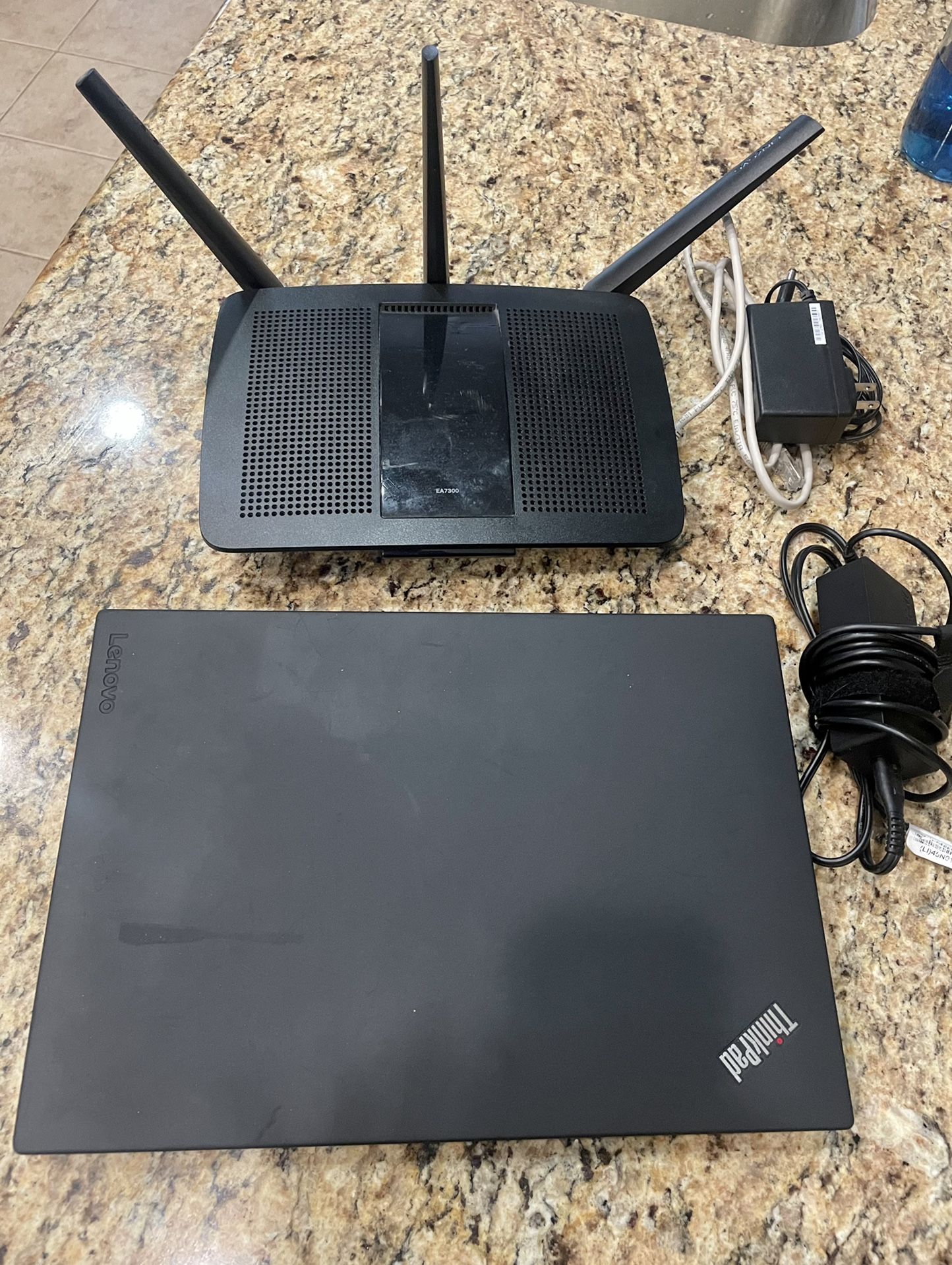 Lenovo ThinkPad 24 Gb RAM 256 FB Hard Drive & Linksys Router Bundle for ...