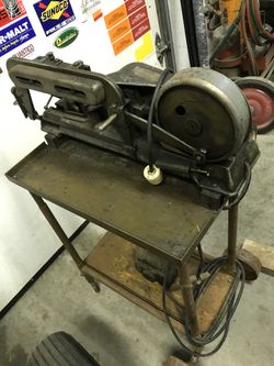 Antique Power Hacksaw