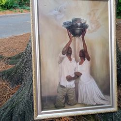 Black Art Paintings By Wak