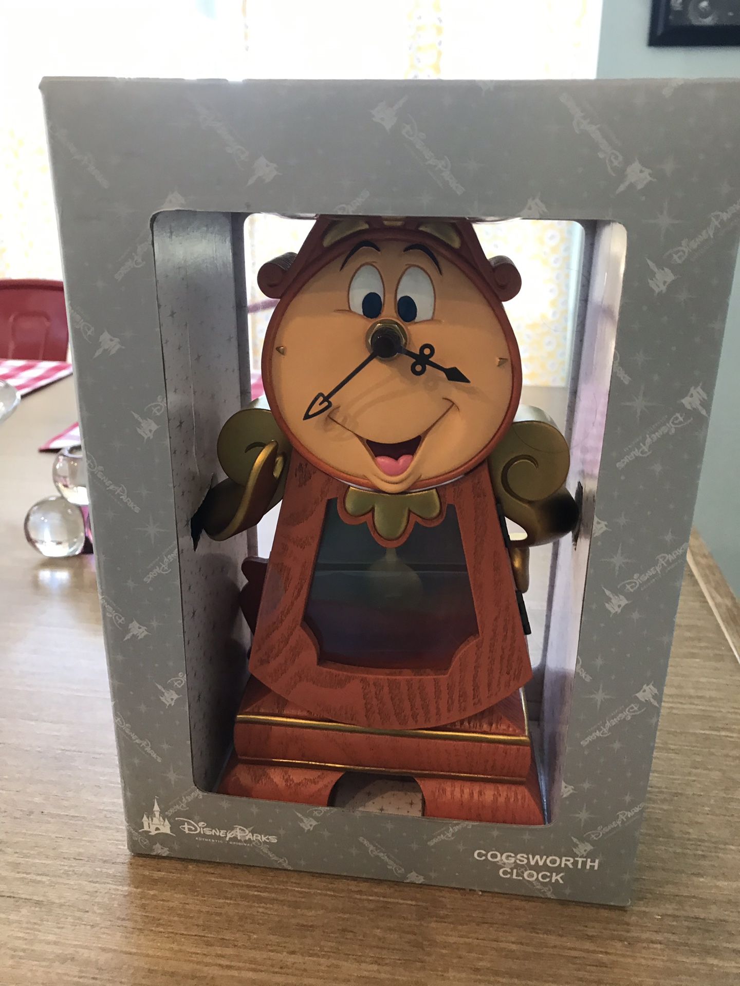 Disney Cogsworth Clock