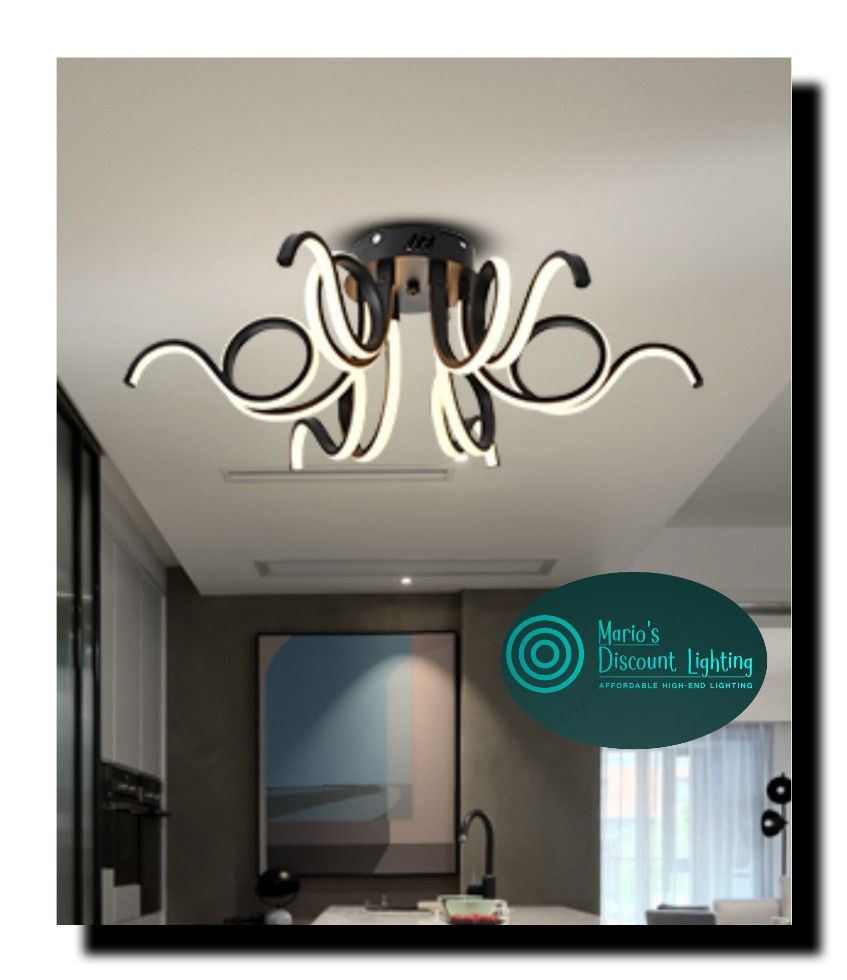 Fang Yan Mei Octopus Close to Ceiling Light fixtures,Modern Ceiling ...