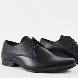 Topman Bright Emboss Lace Up Shoes In Black Leather for Sale in New York NY OfferUp