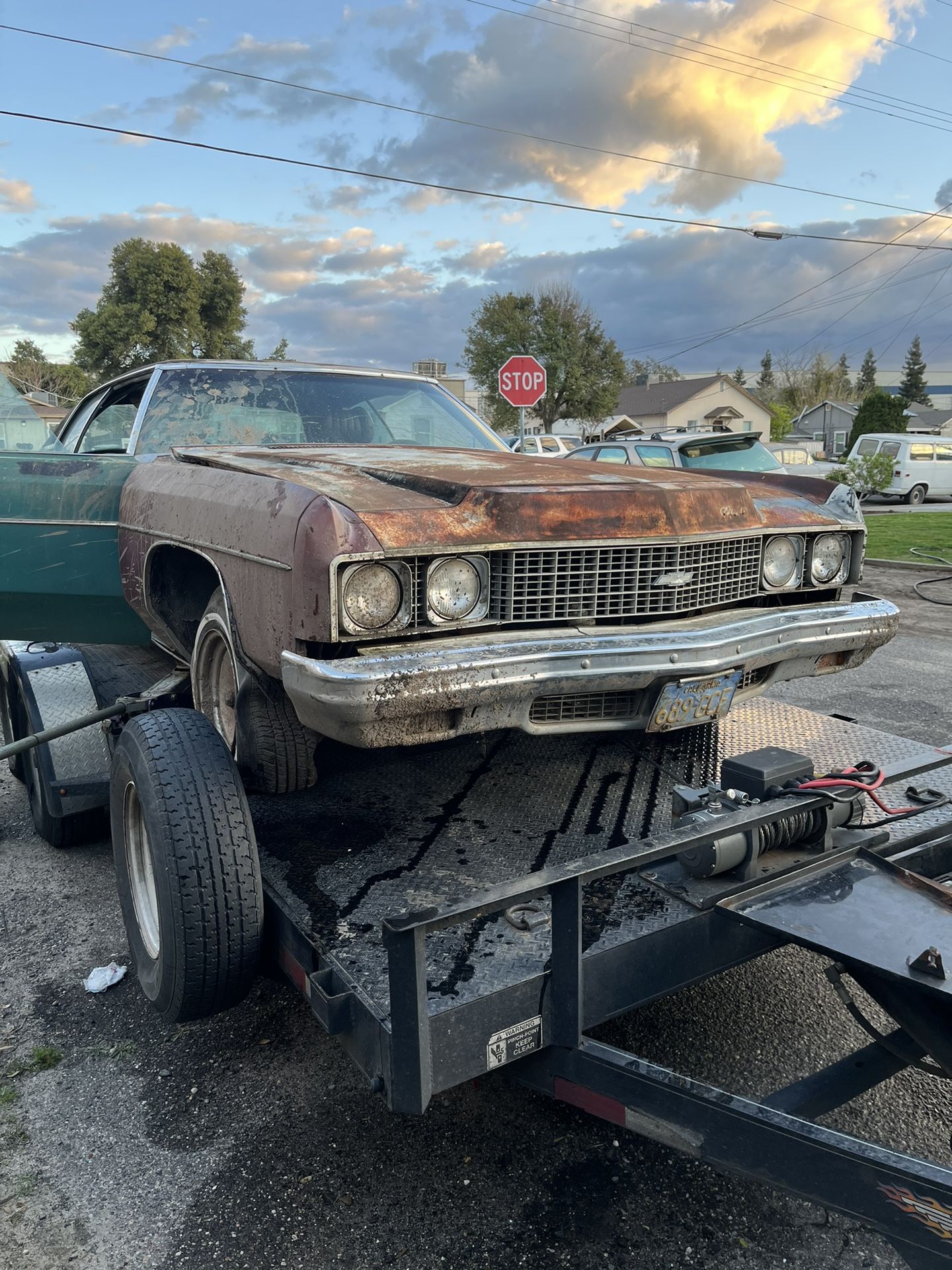 73 impala/Caprice (Front Bumper) for Sale in Valley Home, CA - OfferUp