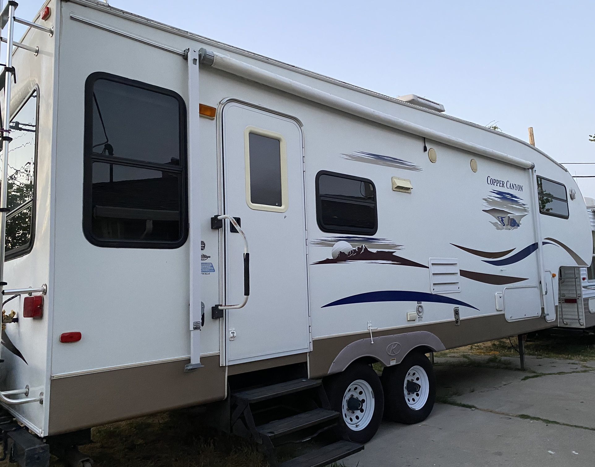 2008 SPRINTER 5TH WHEEL TRAVEL TRAILER WITH SLIDE OUT EVERYTHING WORK ...