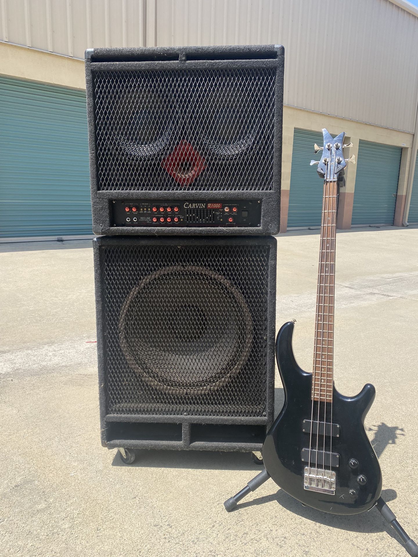 Carvin R1000 Stack And Dean Bass Gutair for Sale in Chino, CA - OfferUp