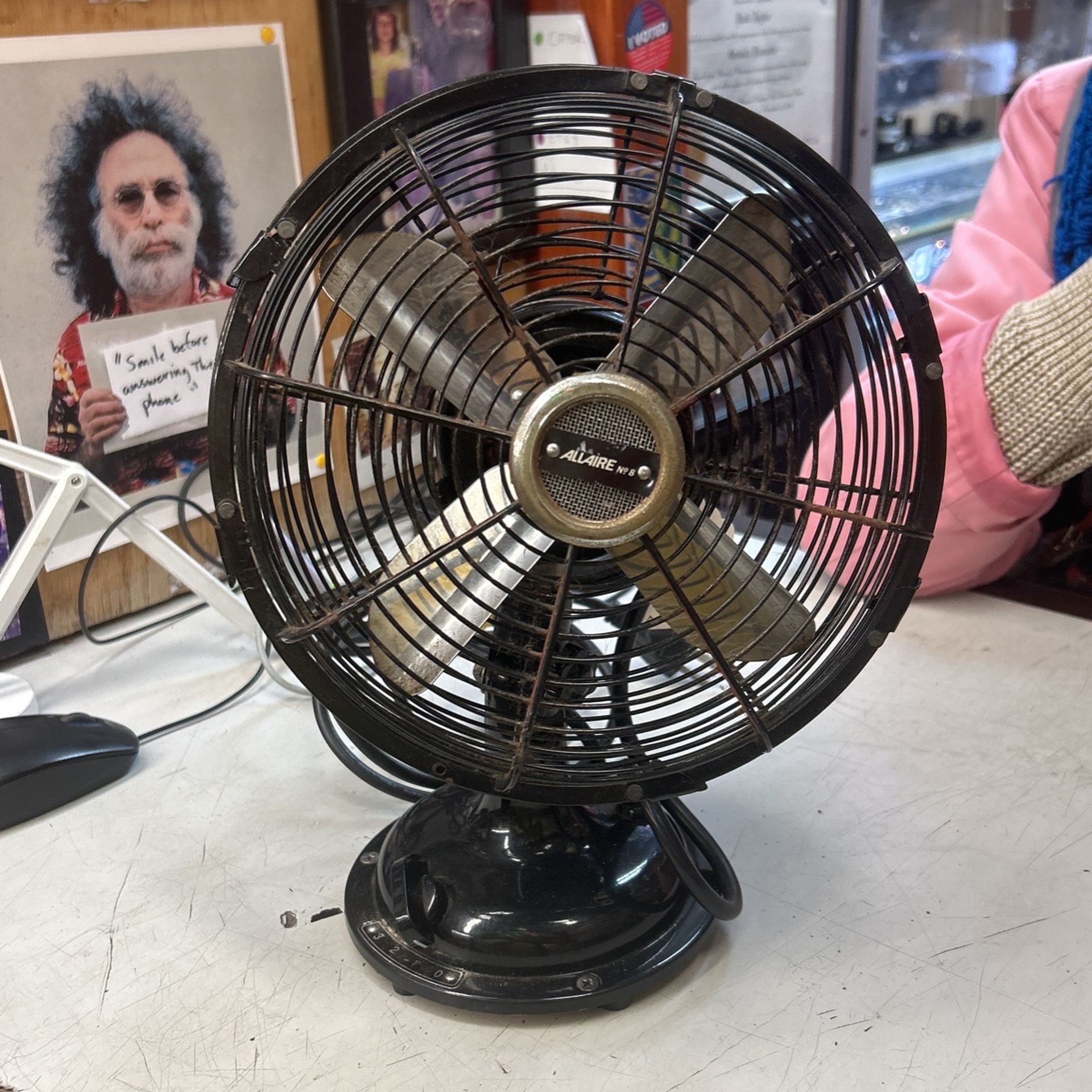Restoration Hardware Allaire No. 8 Table Fan 3-Speed for Sale in West ...