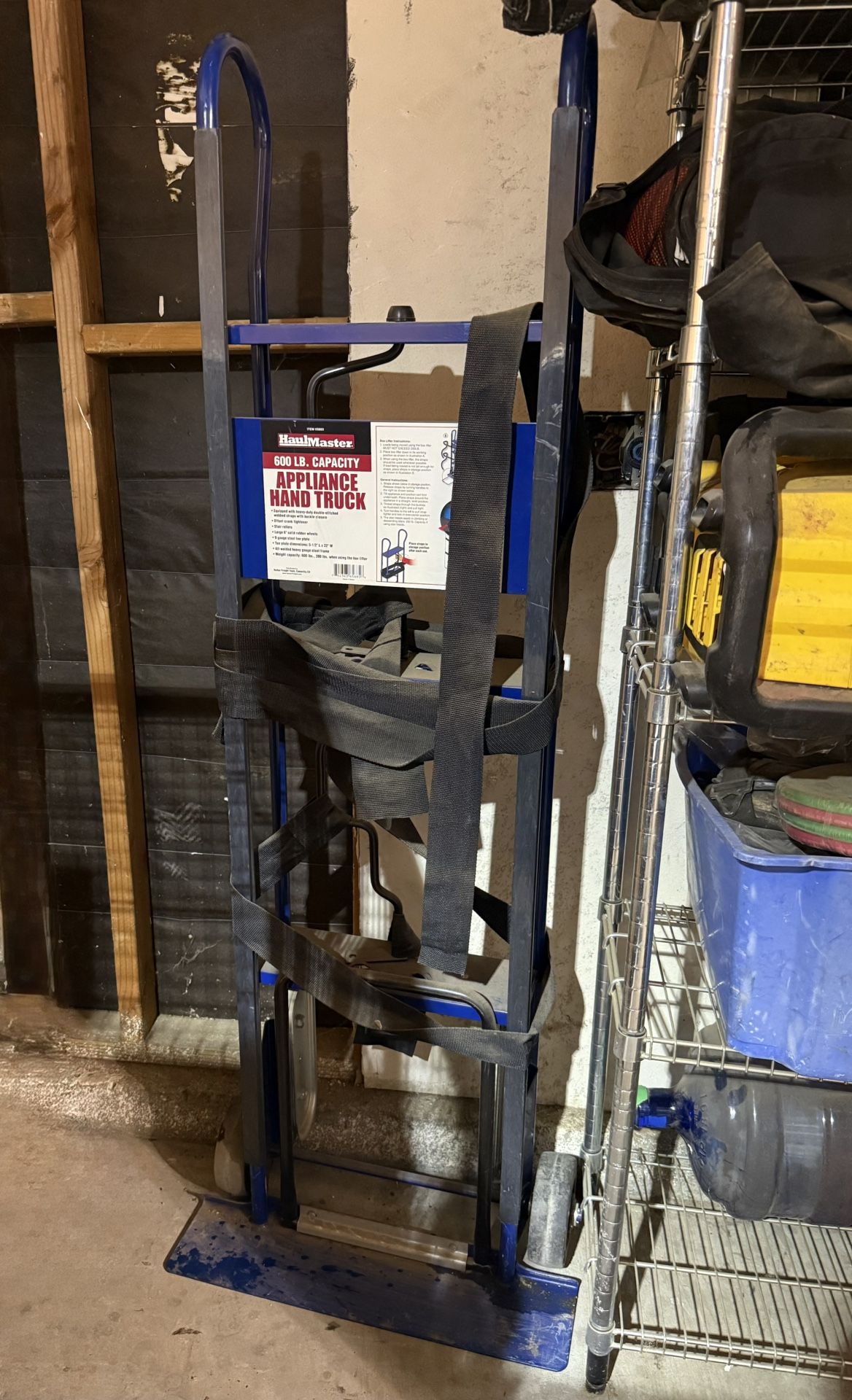 Haul Master 600 lb. Capacity Appliance Hand Truck for Sale in Perris ...
