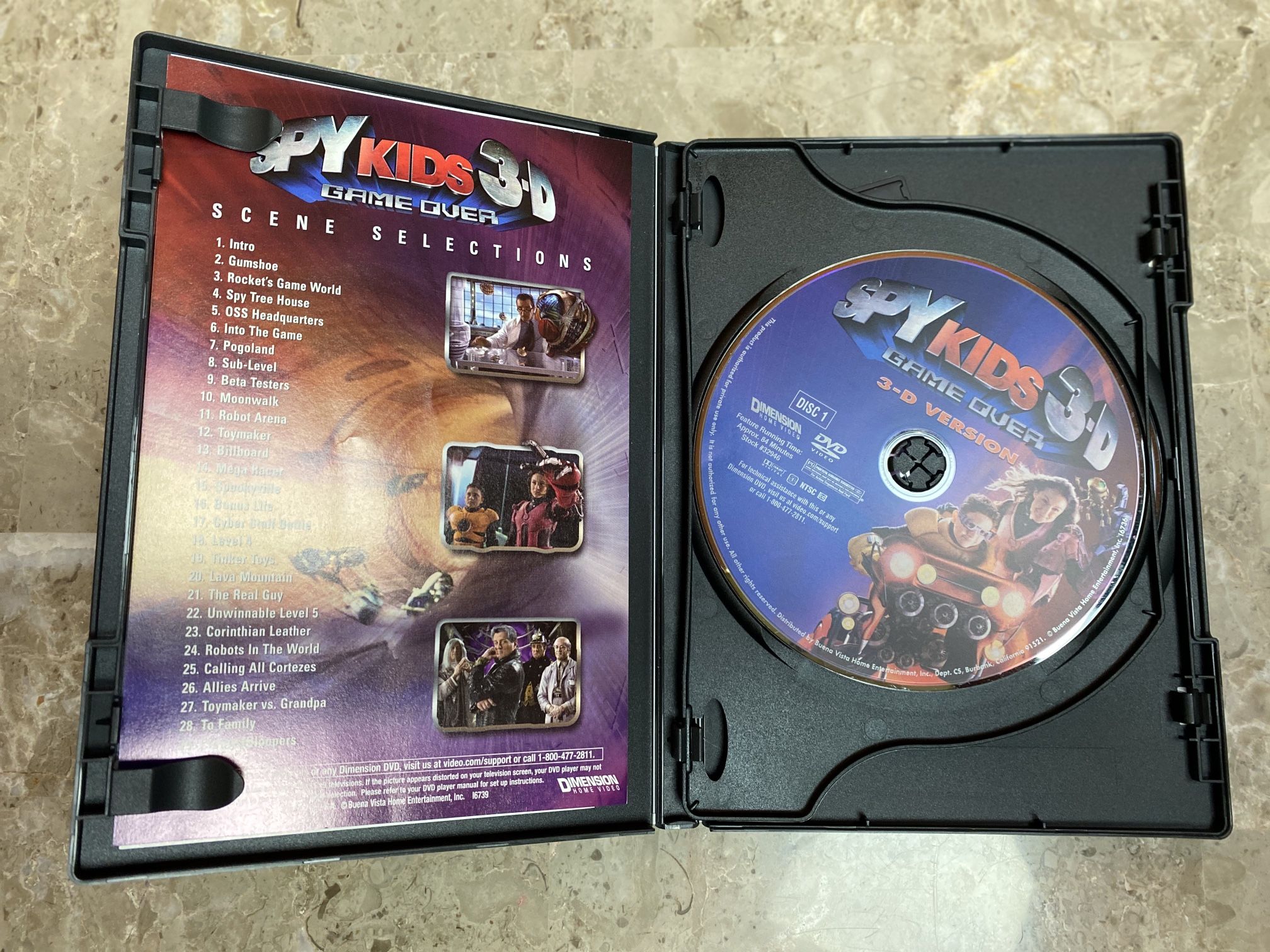 Spy Kids 3 Game Over Dvd