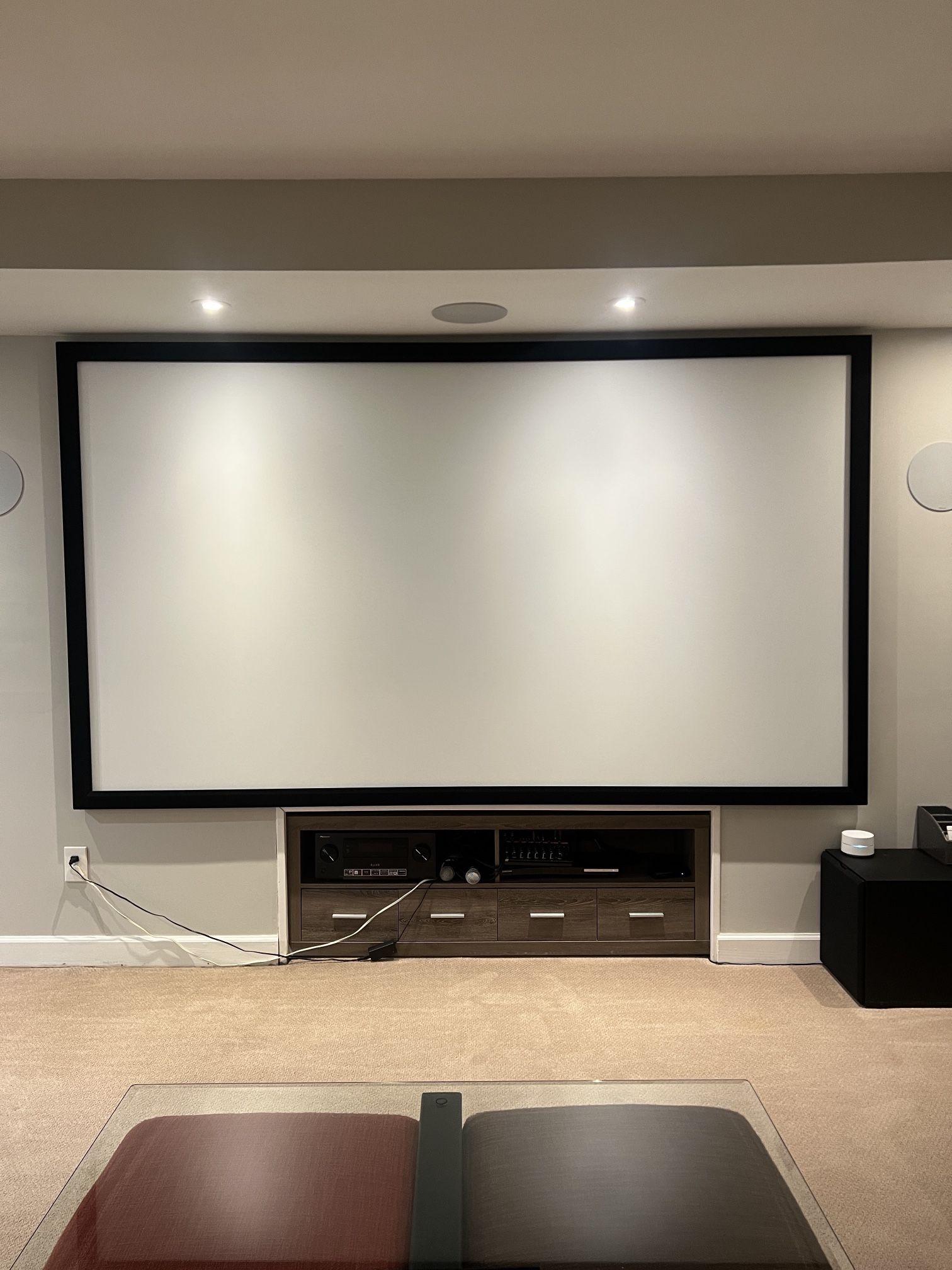 100-Inch Projector Screen for Sale in Duluth, GA - OfferUp