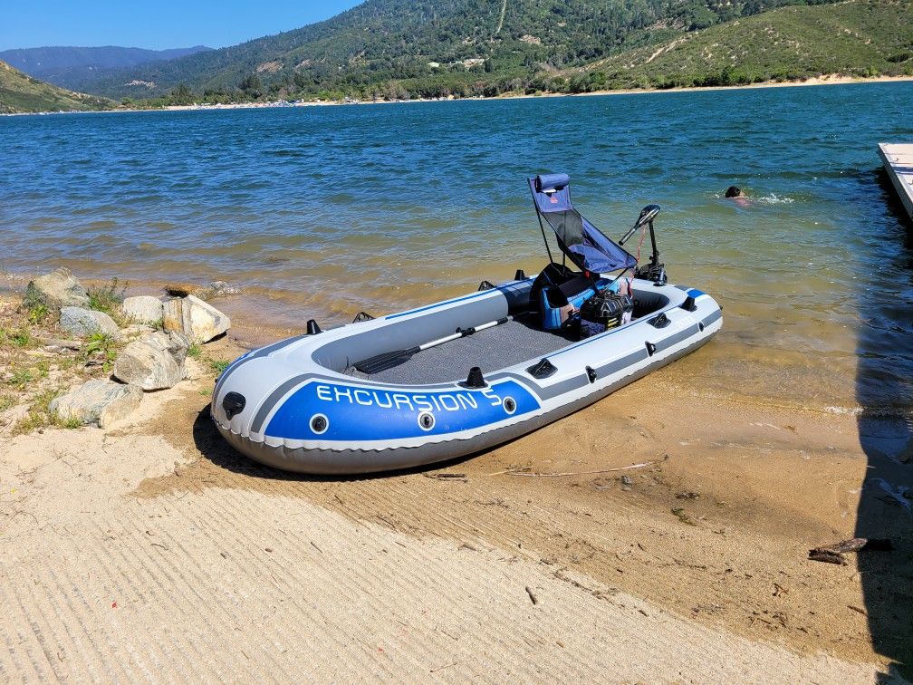 Intex Excursion 5 boat New for Sale in Riverside, CA - OfferUp