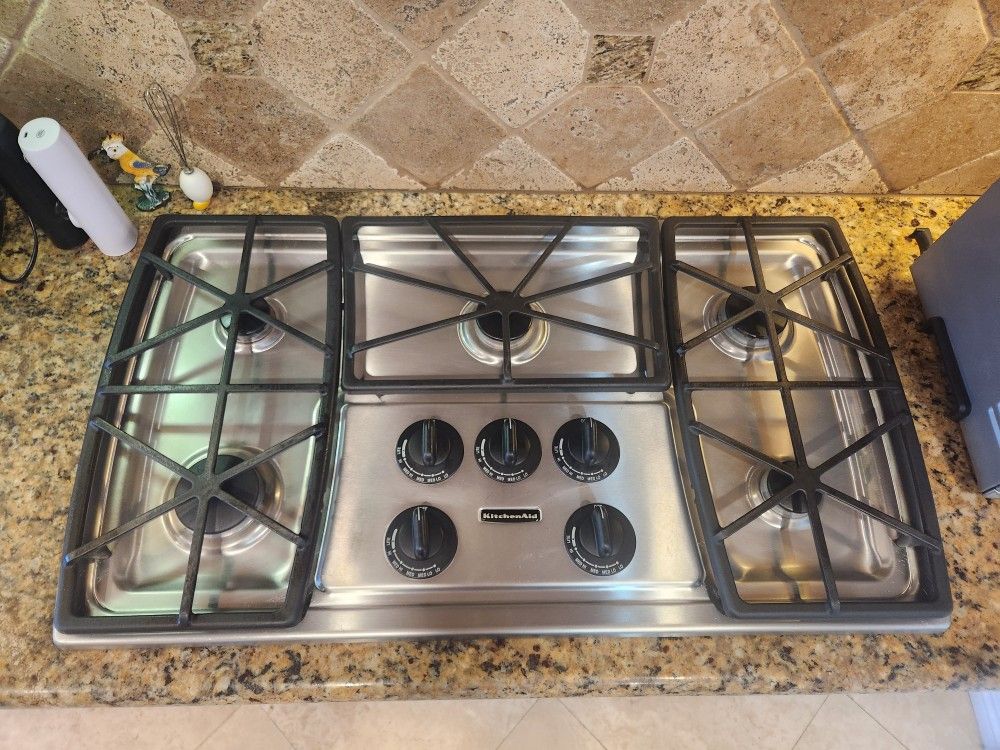 Kitchenaid Counter Stove Top Stainless Steel for Sale in Riverside, CA ...