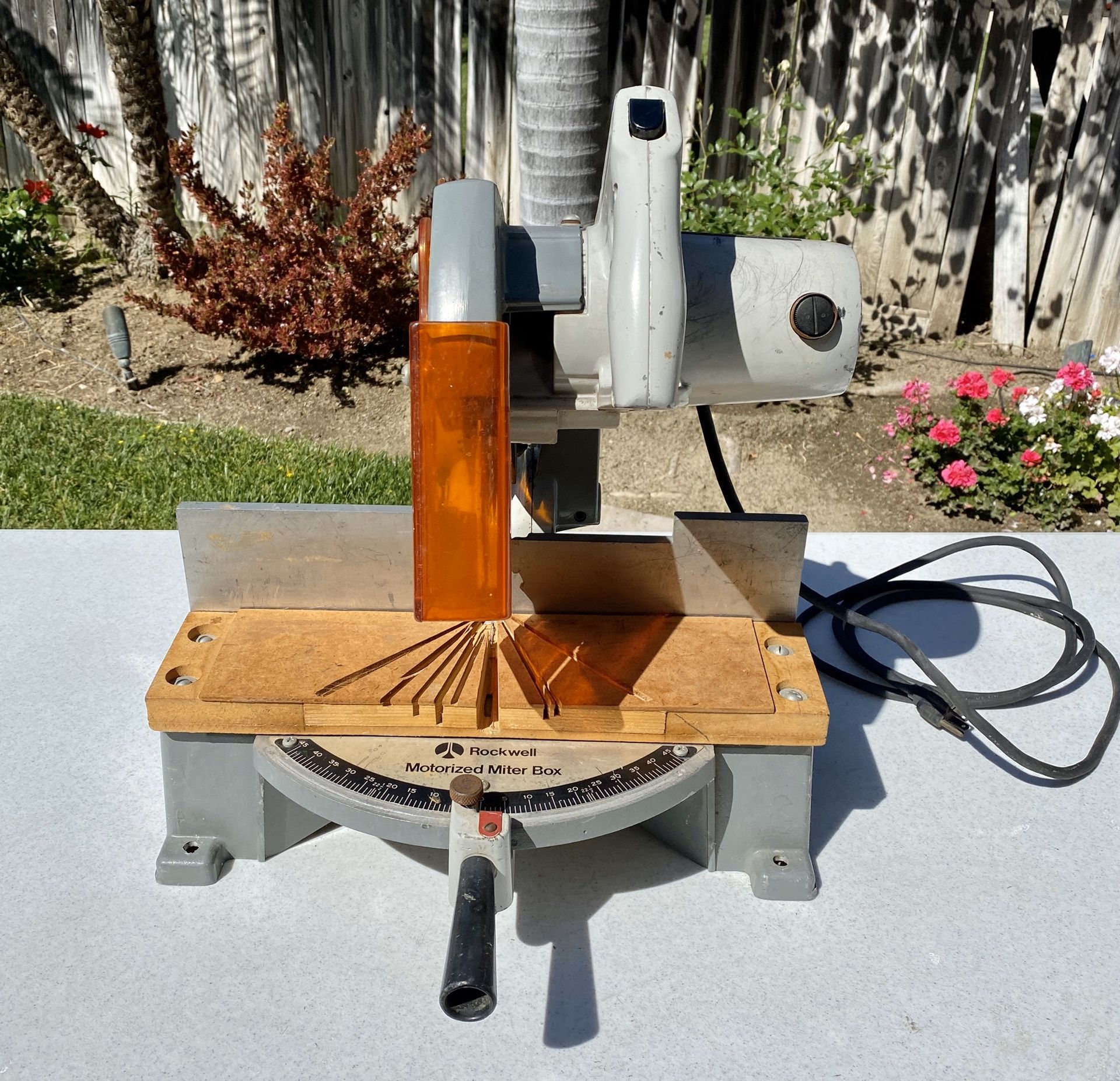 Rockwell International Vintage Miter saw model 34-010 for Sale in Yorba ...