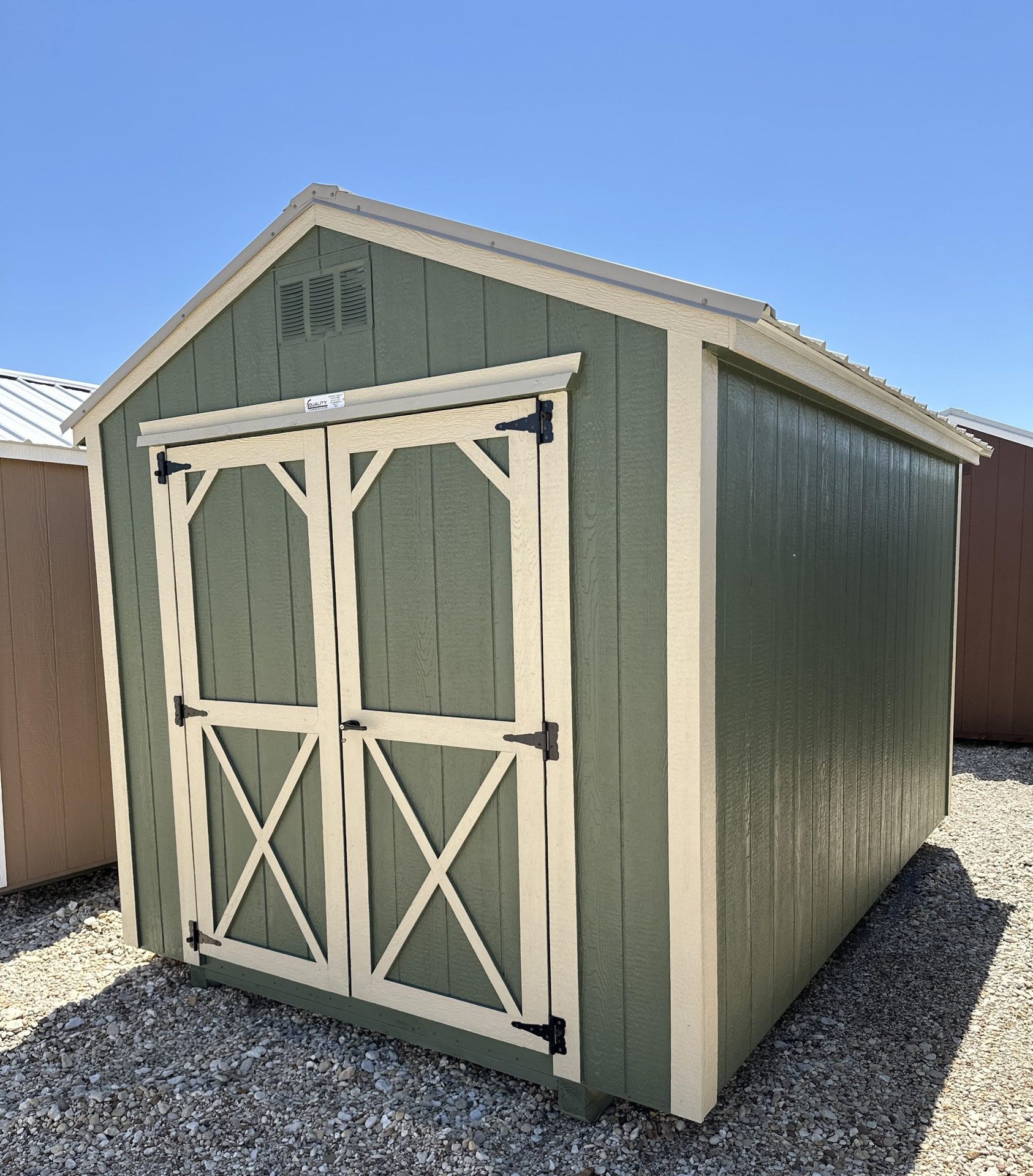 8ft.x12ft. Utility Shed Storage Building FOR SALE for Sale in Addison ...