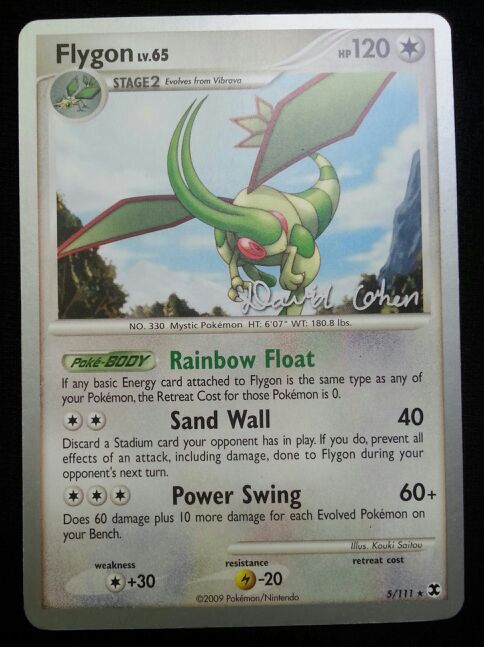 Flygon Pokemon Card