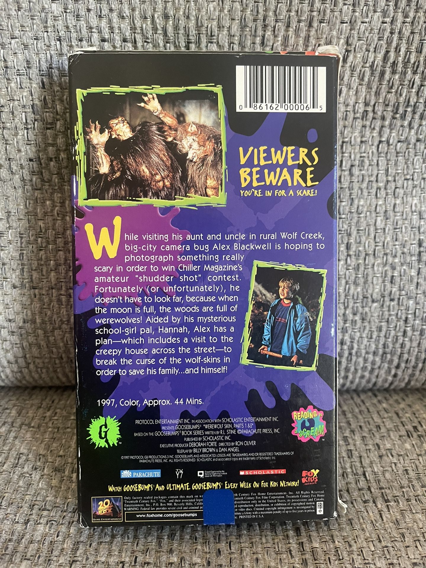 Goosebumps Werewolf Skin