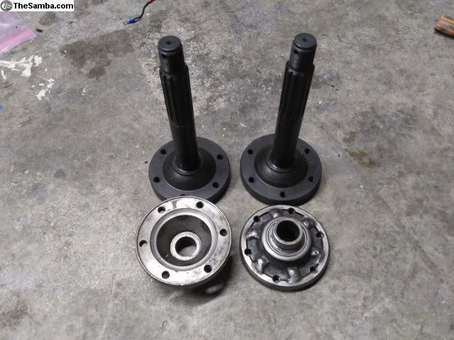 VW porsche 930 CV stub axles and transaxle flanges for Sale in North ...