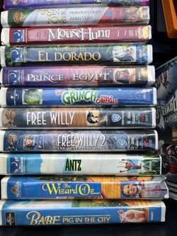 My Dreamworks Vhs Collection