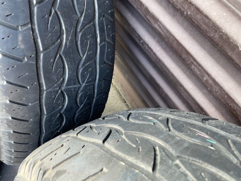 Toyota tundra or Sequoia 18 inch 5 lug steel wheels, caps, and tires ...