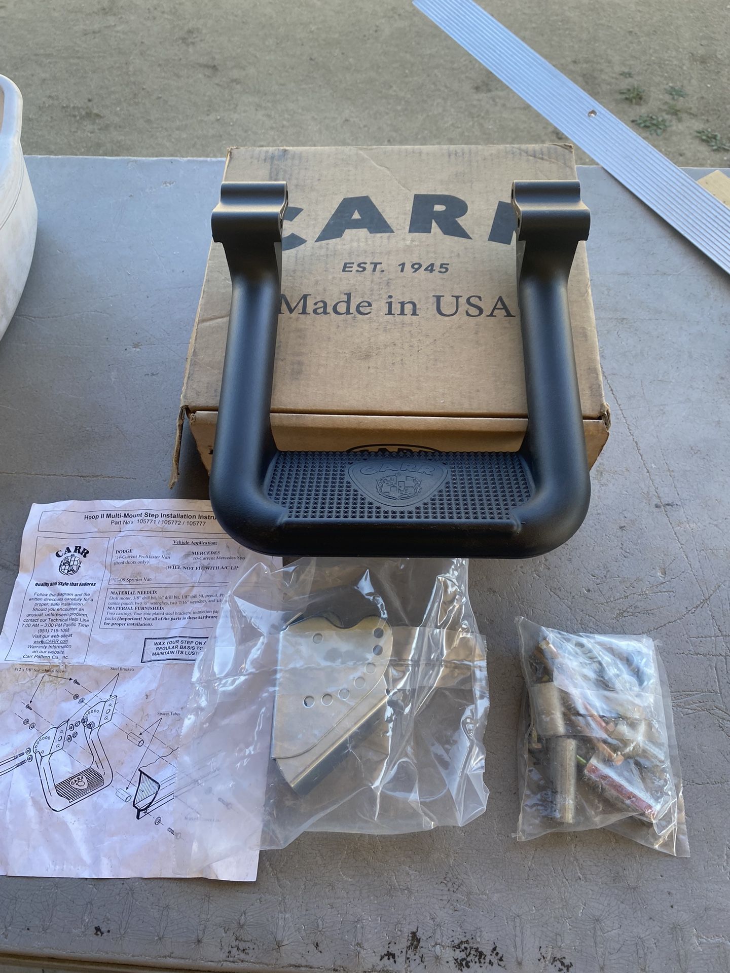 Sprinter Van CARR Footstep for Sale in Wildomar, CA - OfferUp