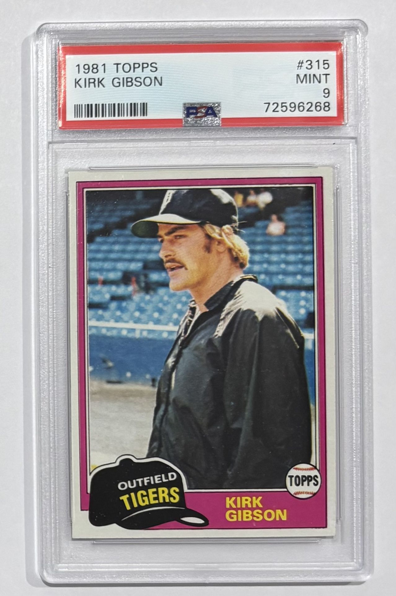 Kirk Gibson Rookie Card