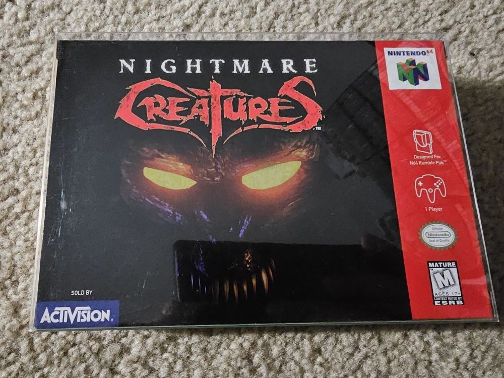 Nightmare Creatures - N64 for Sale in San Jacinto, CA - OfferUp