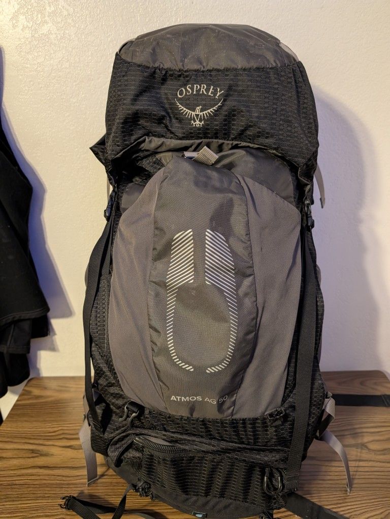 Hiking Backpack: Osprey Atmos AG 50 for Sale in Orange, CA - OfferUp