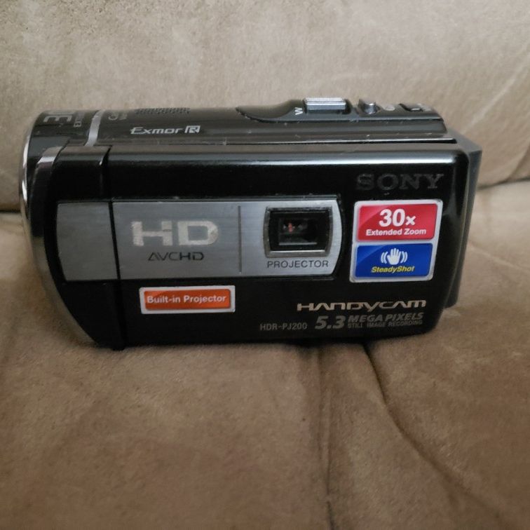 Sony Hd Camera With Projector