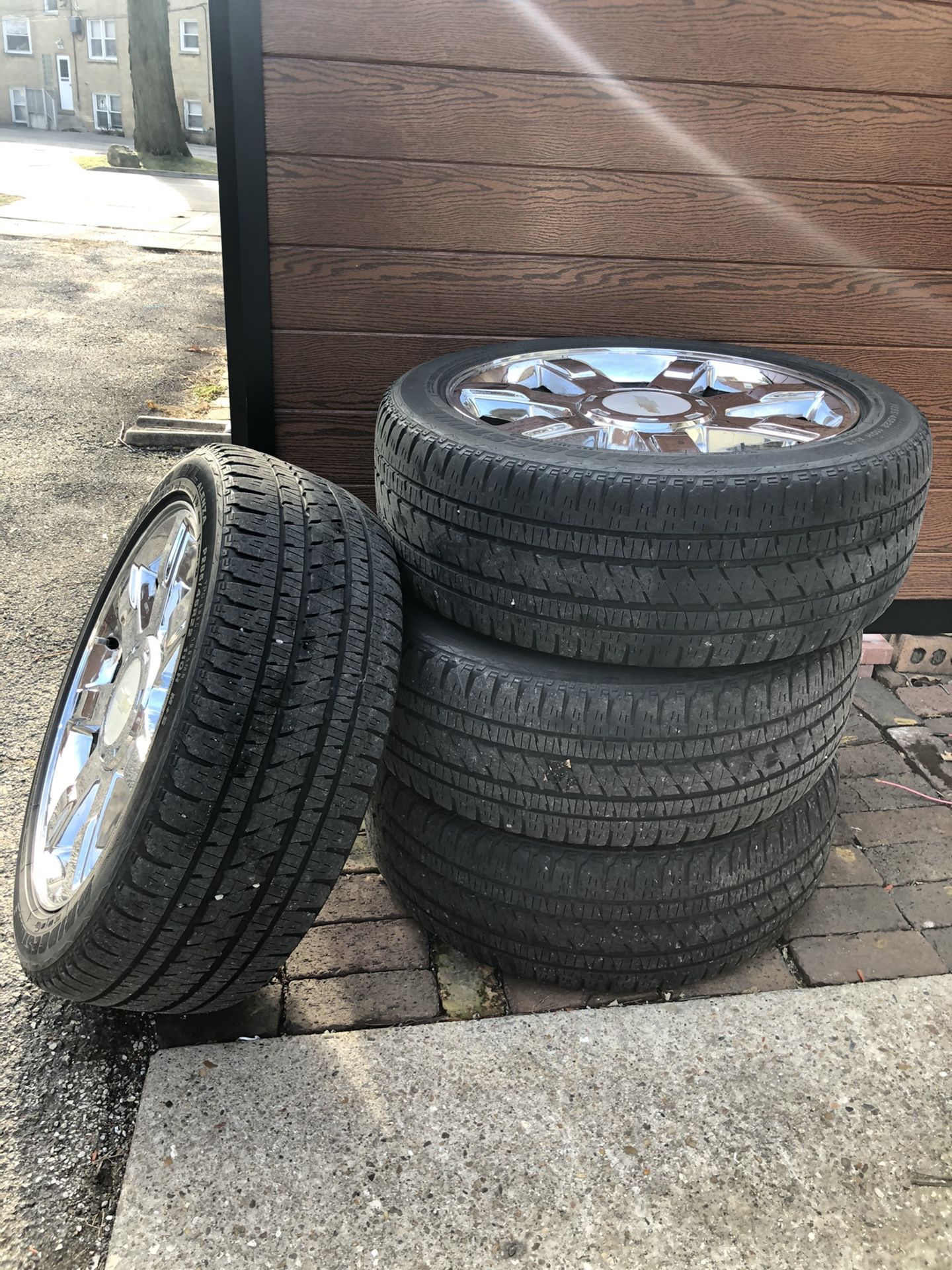 22 inch Escalade chrome OEM wheels/rims 6x139.7 español/English for ...