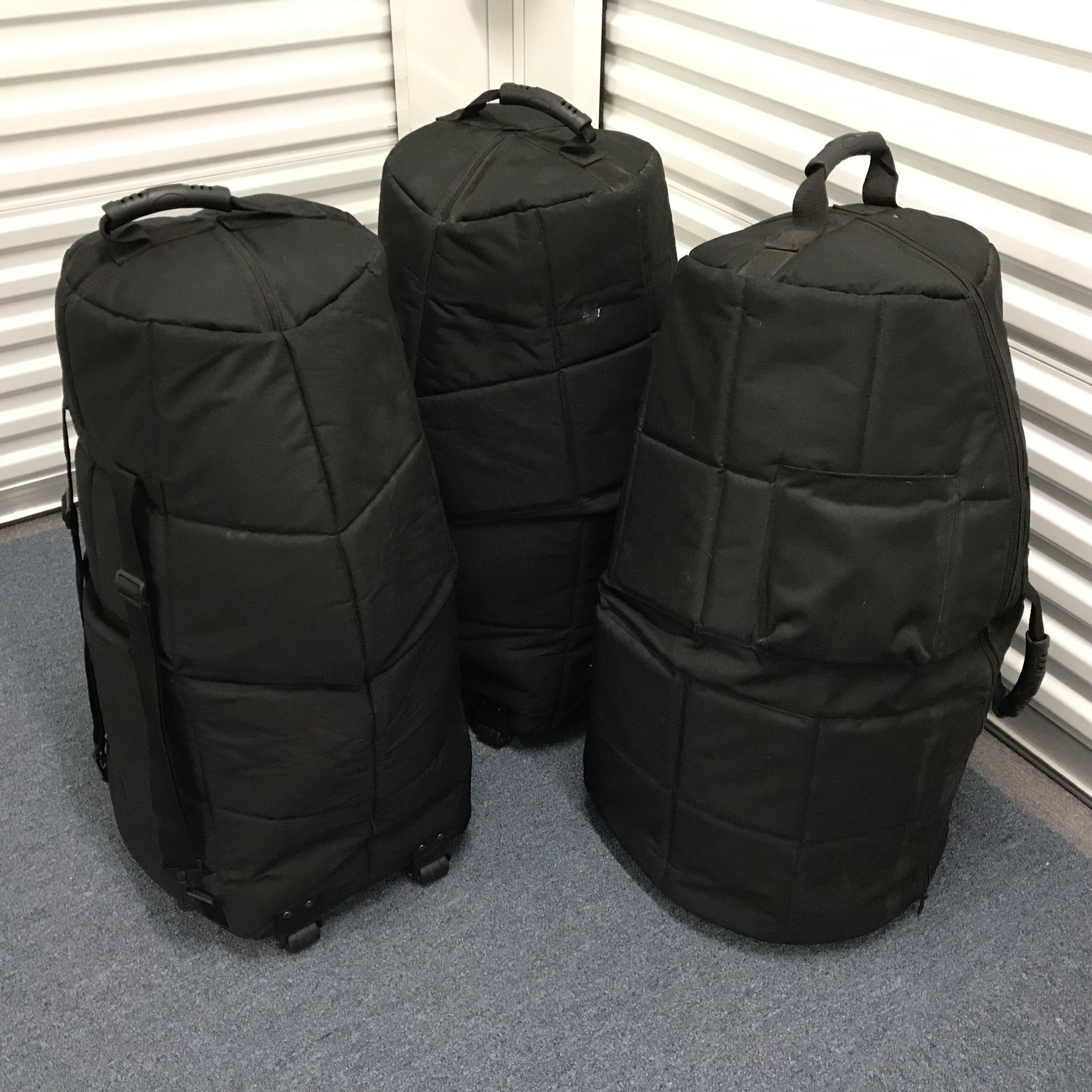 Latin Percussion Patato Congas - Trio Set with Stands and Soft Cases ...