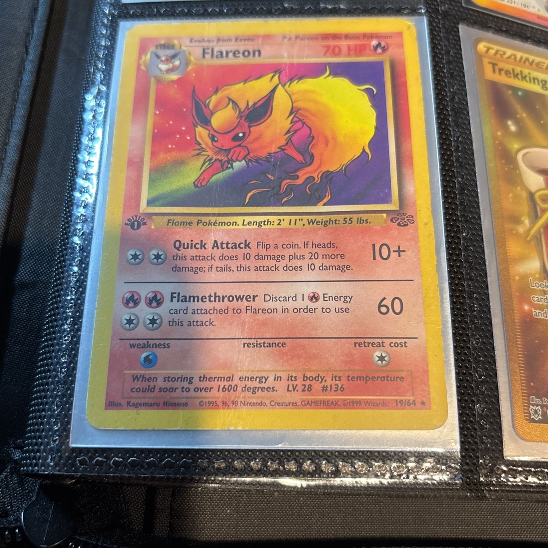 1st Edition Flareon 1995 Pokémon Card for Sale in Chula Vista, CA - OfferUp