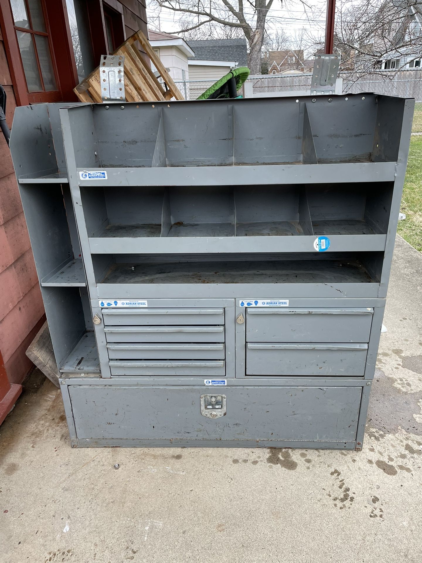 Adrian Steel #MD507 Shelf and Drawer Module , Gray for Sale in Chicago ...