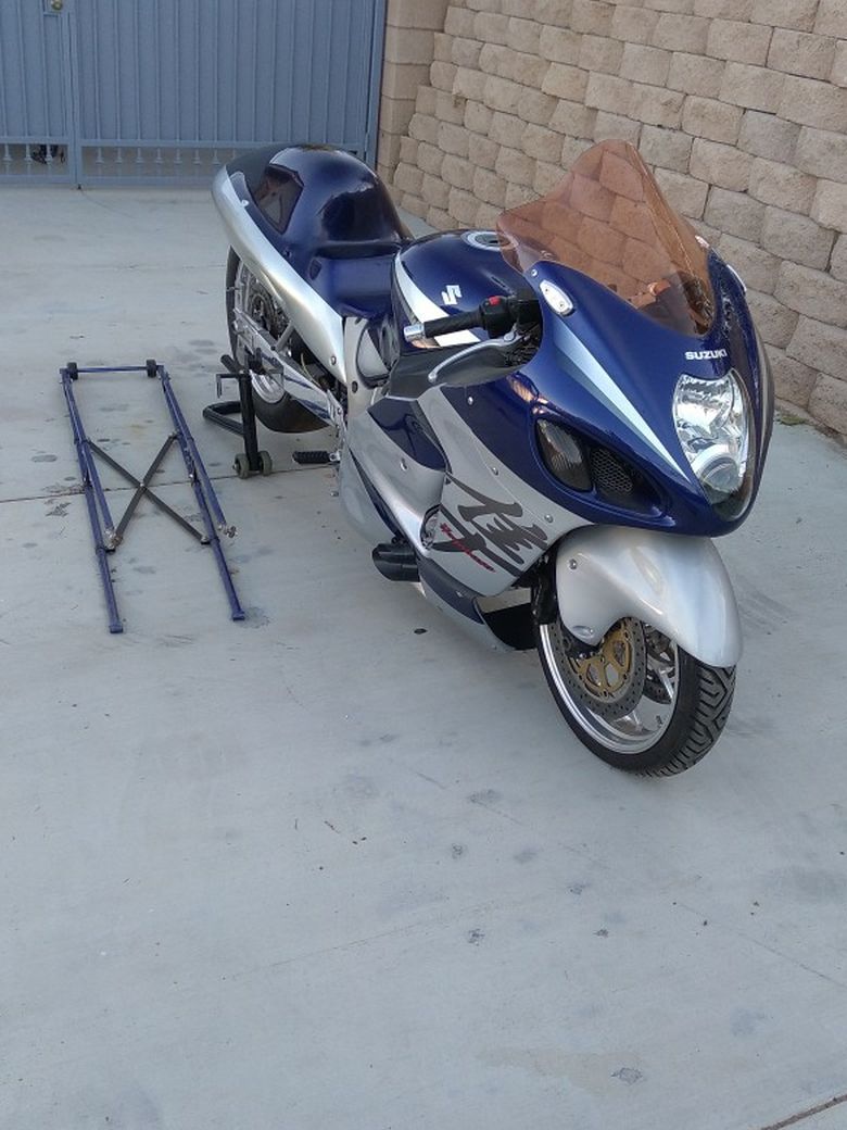 Custom Blue Hayabusa