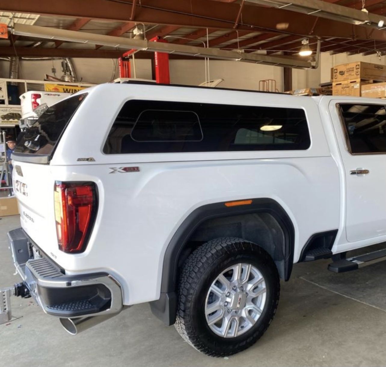 A.R.E Camper shell off a 2022 GMC Denali 2500HD for Sale in Houston, TX ...